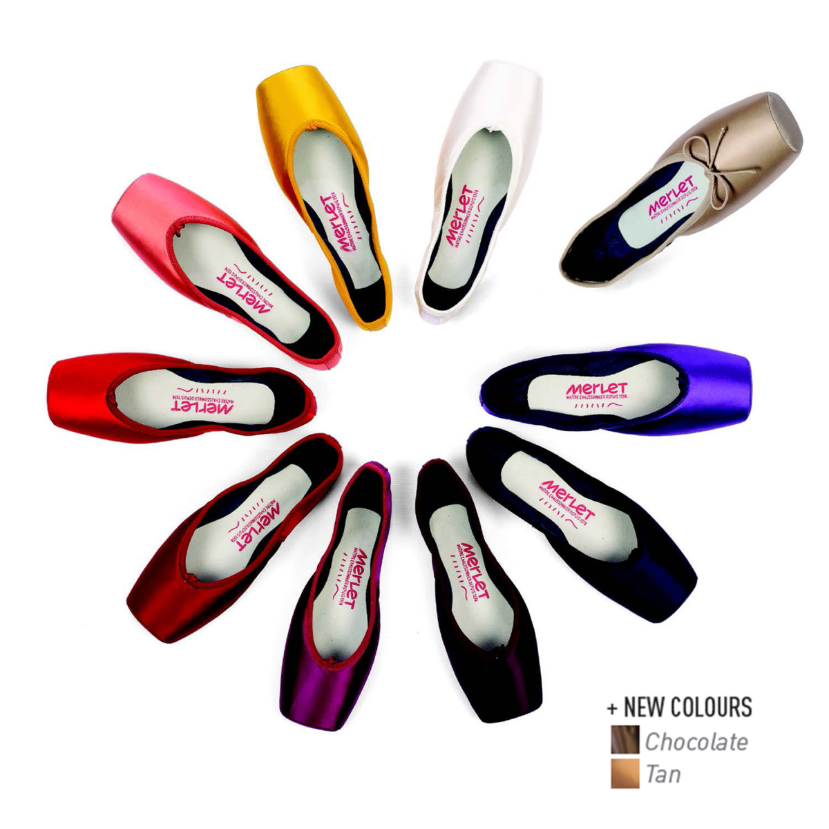 Pointes Rose Merlet - La Danse Bordeaux - Vêtements de Danse & Athleisure